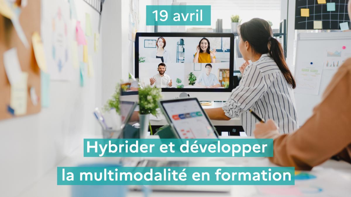 Conférence "Hybrider et développer la multimodalité en formation" | Le portail de la fonction ...